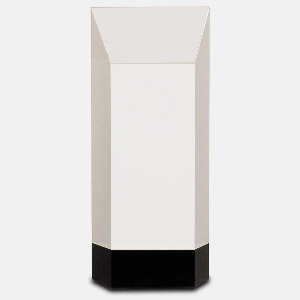 Clear Crystal Self-Standing Rectangle - Awards for Less