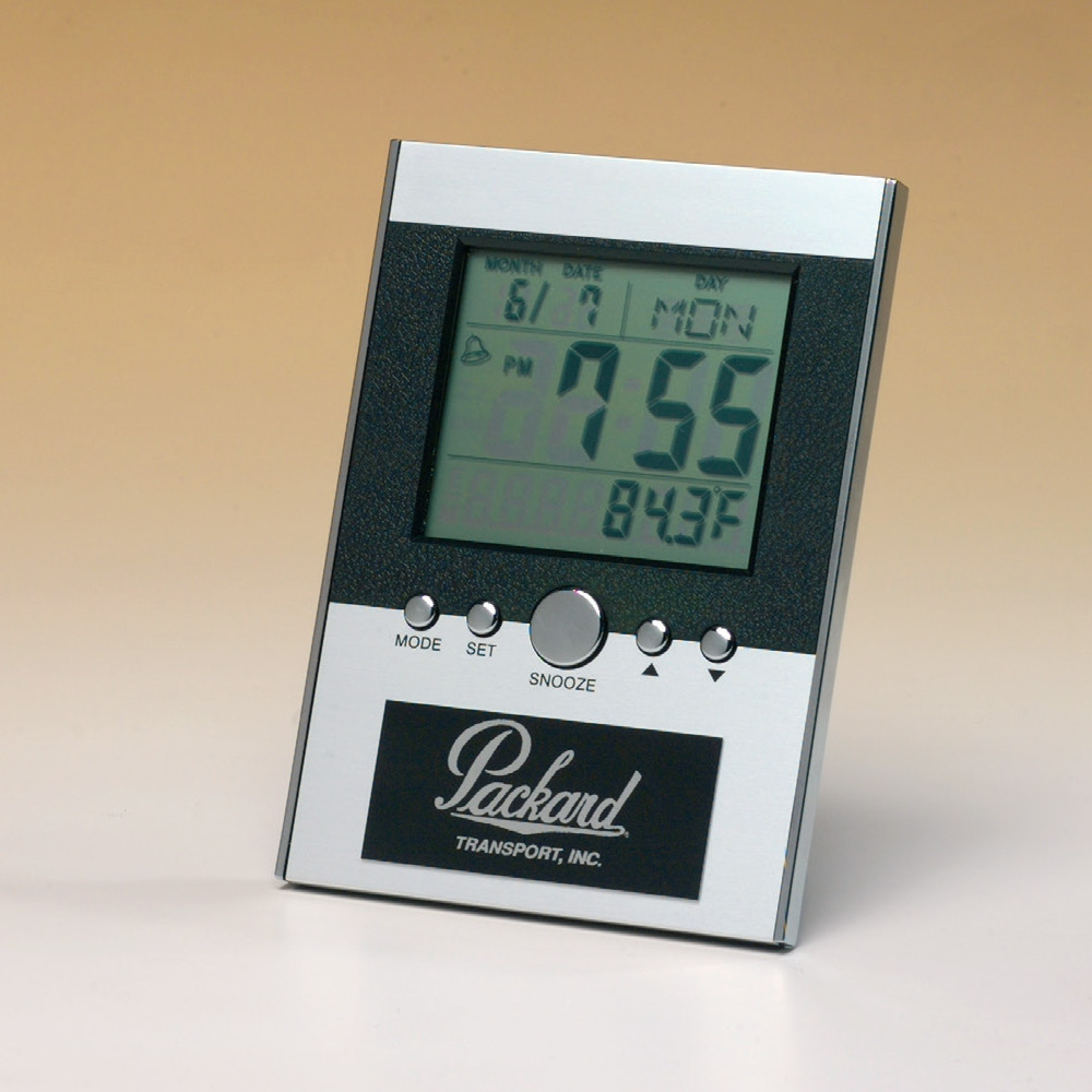 Multi-function Clock with Large LCD Screen - Awards for Less