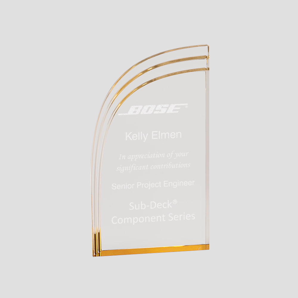 Wave Acrylic - Awards for Less