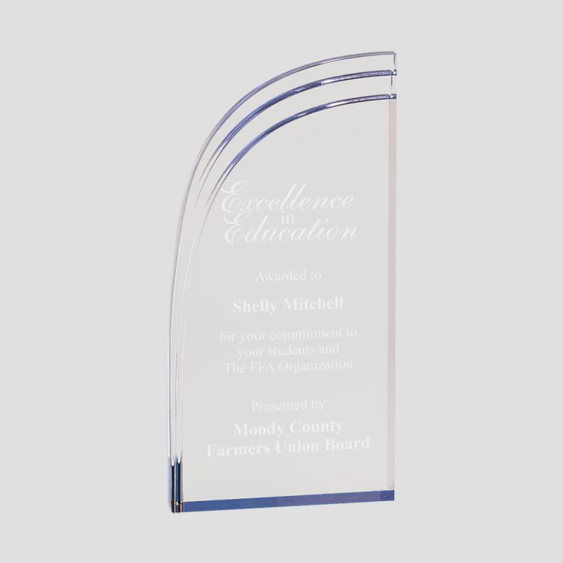 Wave Acrylic - Awards for Less