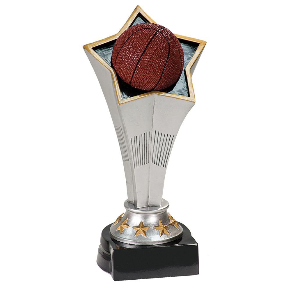 7" Basketball Rising Star Resin - Awards for Less