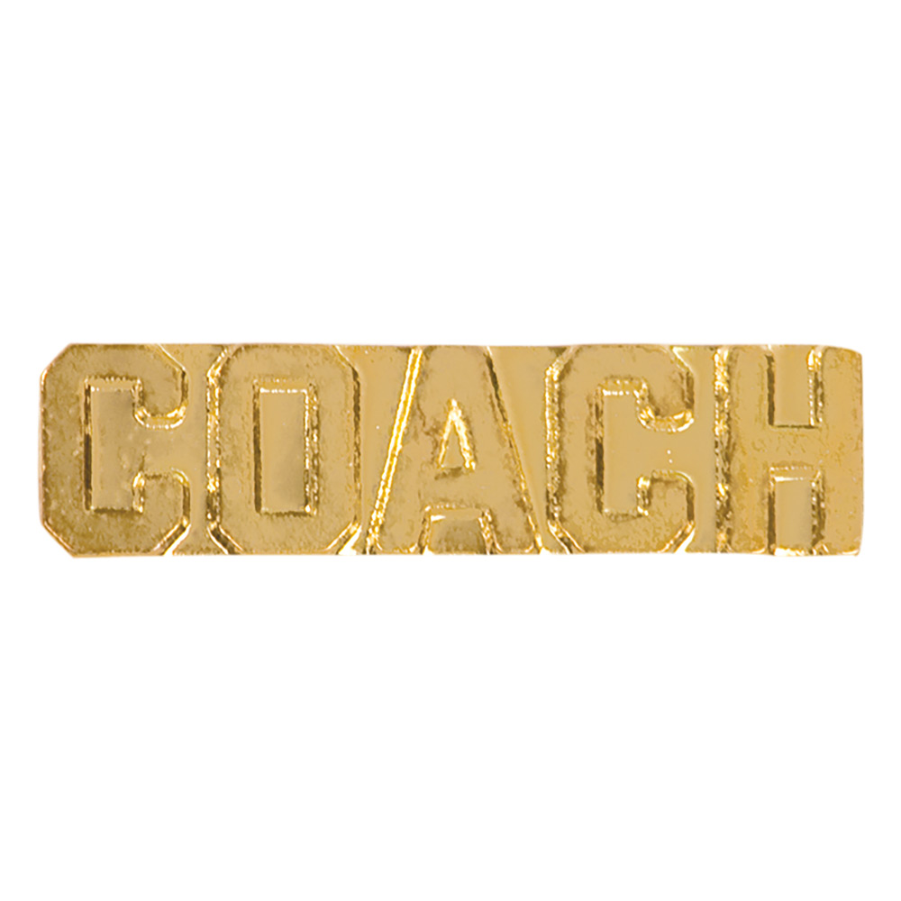 Coach Chenille Pin - Awards for Less